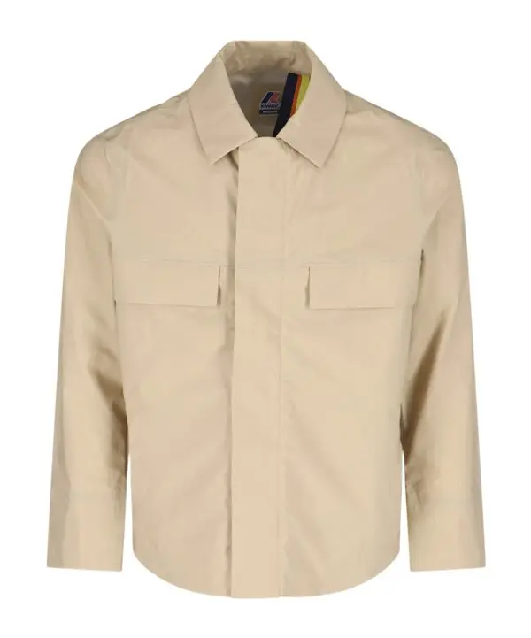 K-WAY Three-layers Poplin Cropped Jacket