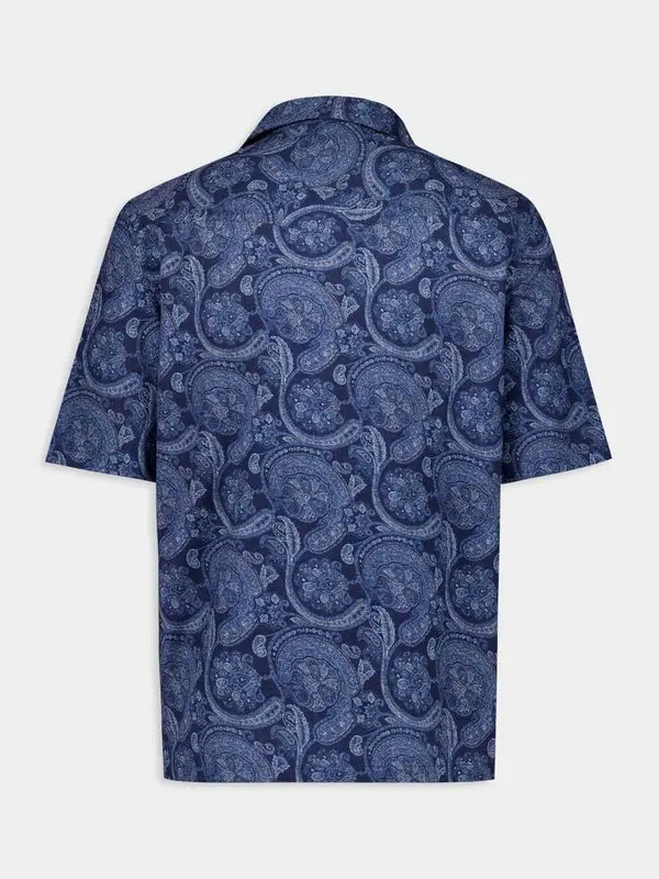 Brunello Cucinelli Paisley-print Cotton Shirt