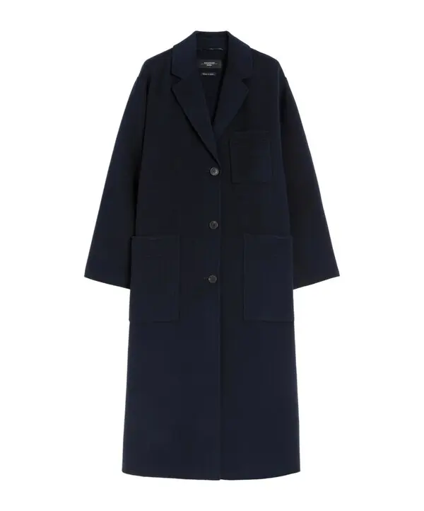 Max Mara Double-faced Coat - Blue