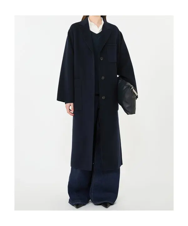Max Mara Double-faced Coat - Blue