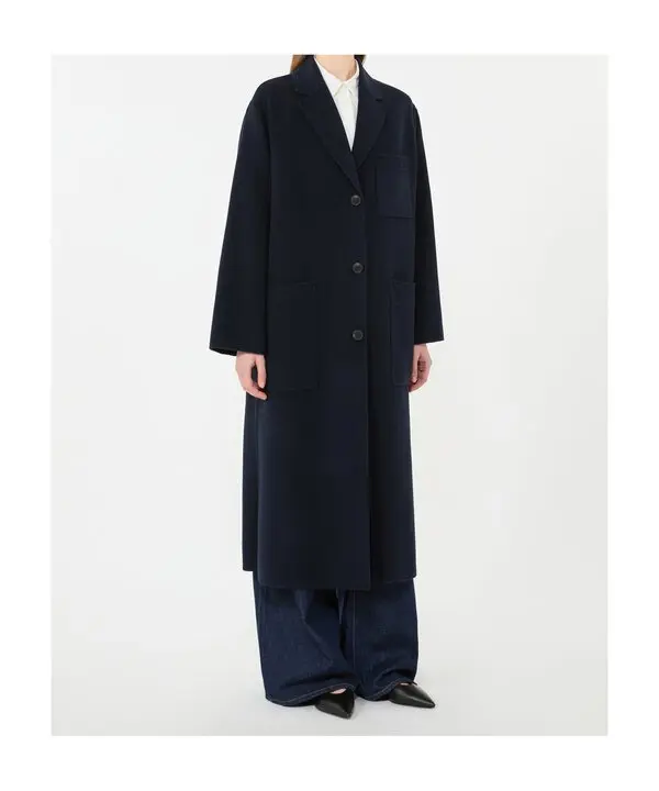 Max Mara Double-faced Coat - Blue