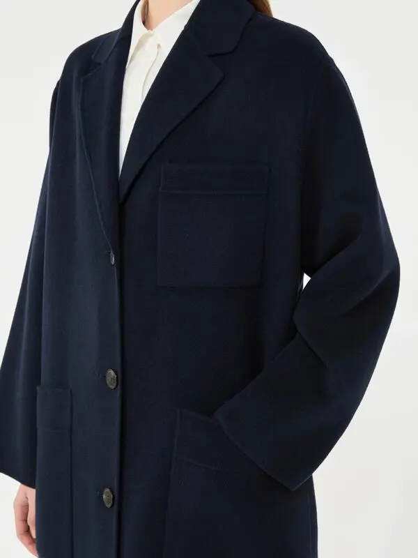 Max Mara Double-faced Coat - Blue
