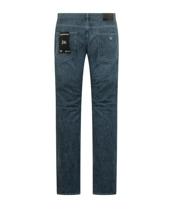 Emporio Armani J06 Slim-fit Jeans - Blue