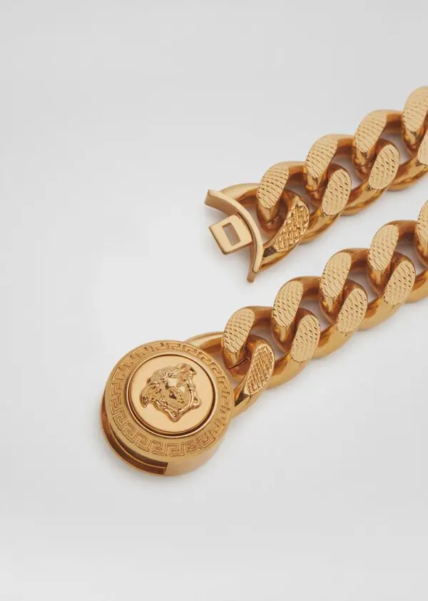 Versace Medusa Chain-link Necklace