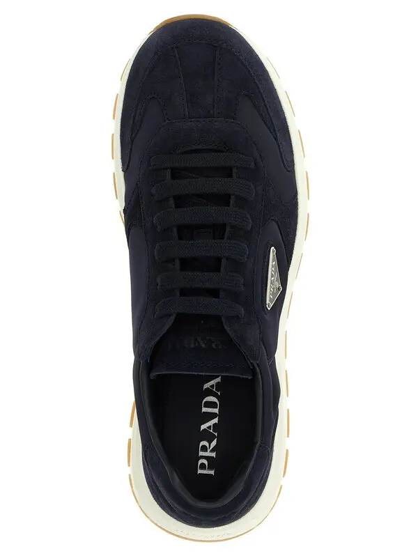 Prada Low Top Sneakers - Blue