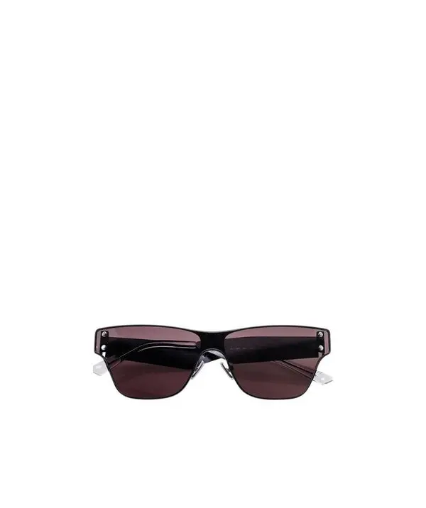 Bottega Veneta Rectangular Frame Sunglasses - Black