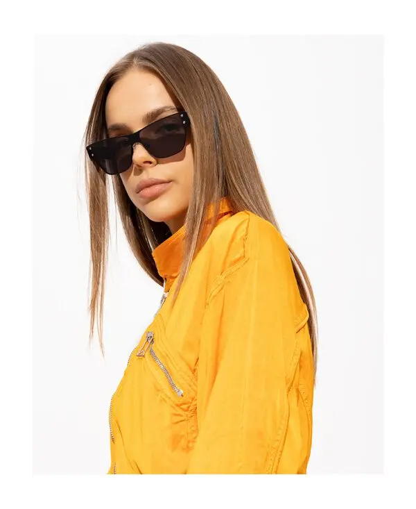 Bottega Veneta Rectangular Frame Sunglasses