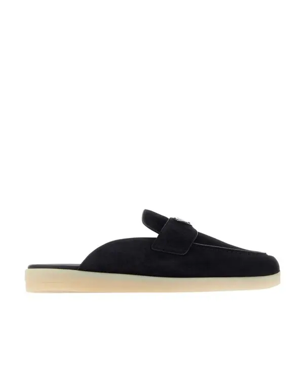 Prada Suede Mules