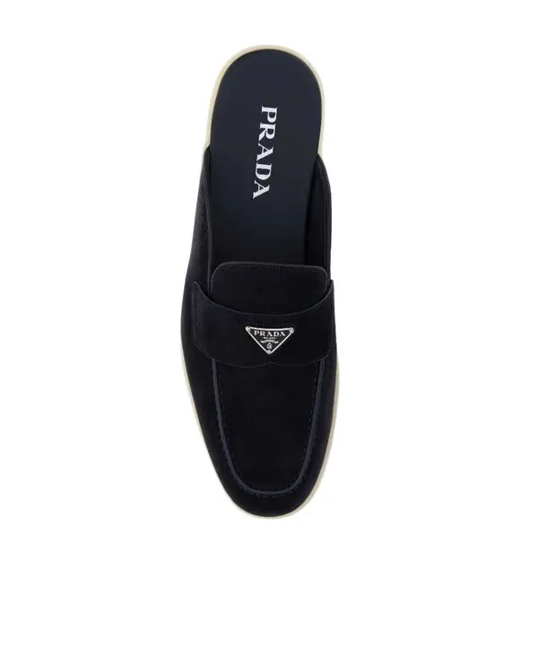 Prada Suede Mules