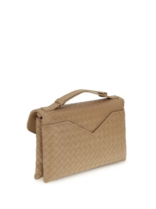 Bottega Veneta Knot Lock Shoulder Bag - Green