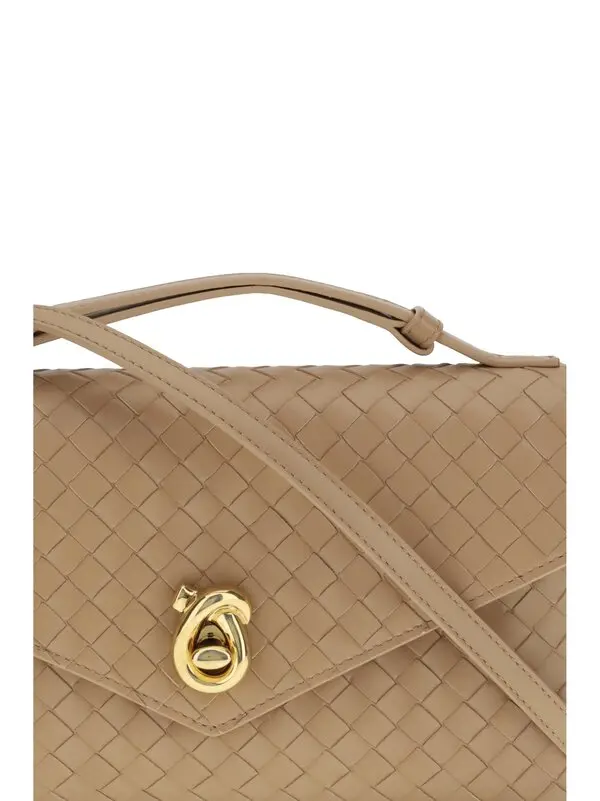 Bottega Veneta Knot Lock Shoulder Bag - Green