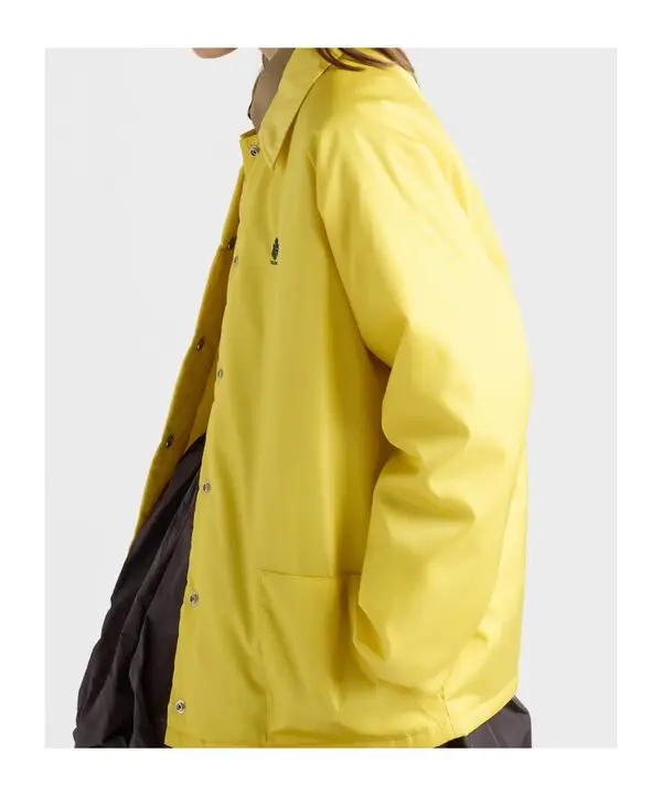 Prada Logo-embroidered Padded Shirt Jacket