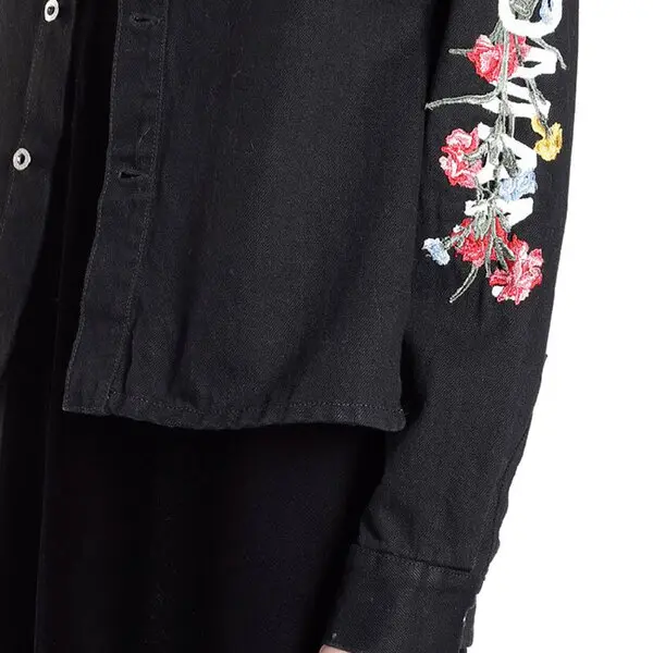 Off-White Embroidered Casual Jacket
