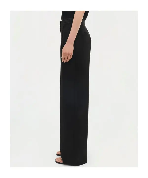 Simkhai Kyra High-waisted Crepe Trousers - Black
