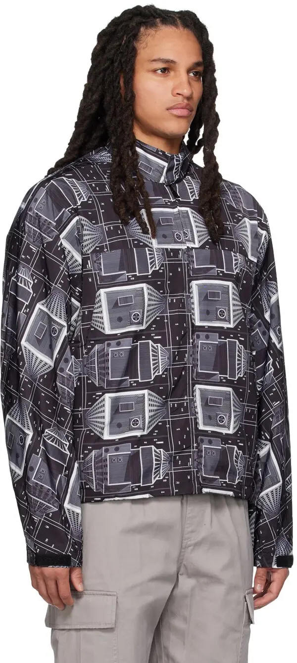 BILLIONAIRE BOYS CLUB Printed Casual Jacket