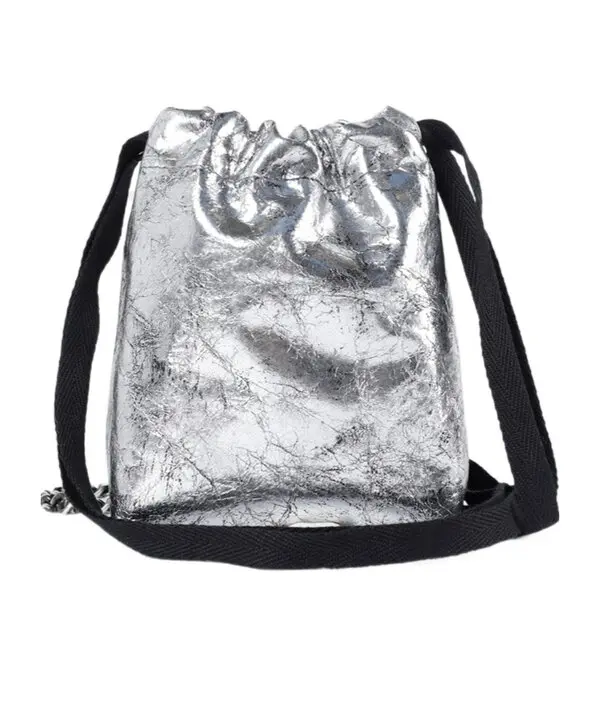 ANN DEMEULEMEESTER Gael Drawstring Chain Mini Bag