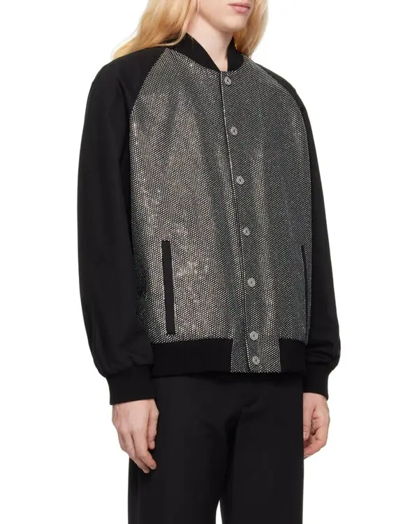 Balmain Embellished Bomber Jacket - Black
