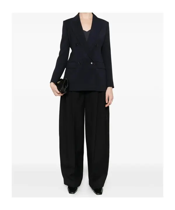 Max Mara Double-breasted Long Sleeve Jacket