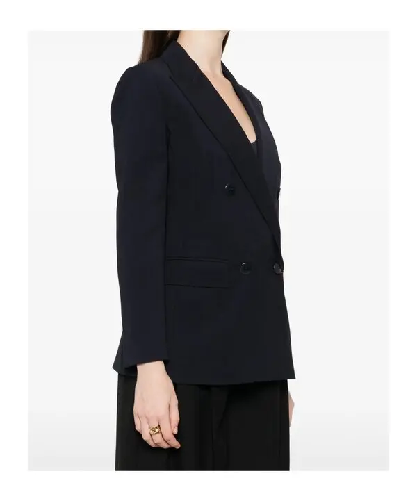 Max Mara Double-breasted Long Sleeve Jacket