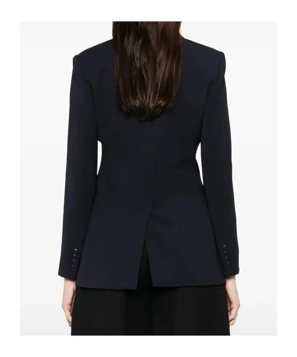 Max Mara Double-breasted Long Sleeve Jacket