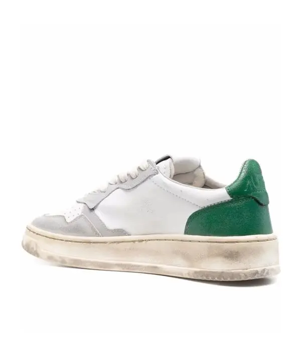 AUTRY Medalist Super Vintage Low-top Sneakers - White/grey