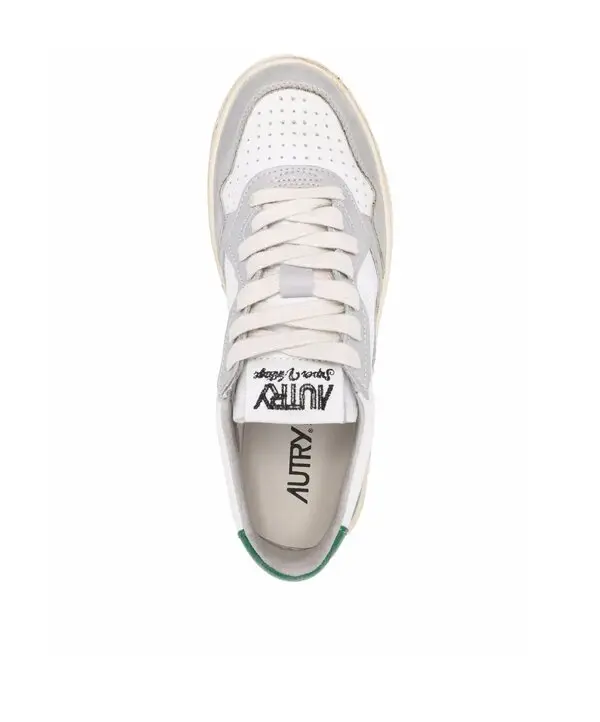 AUTRY Medalist Super Vintage Low-top Sneakers - White/grey
