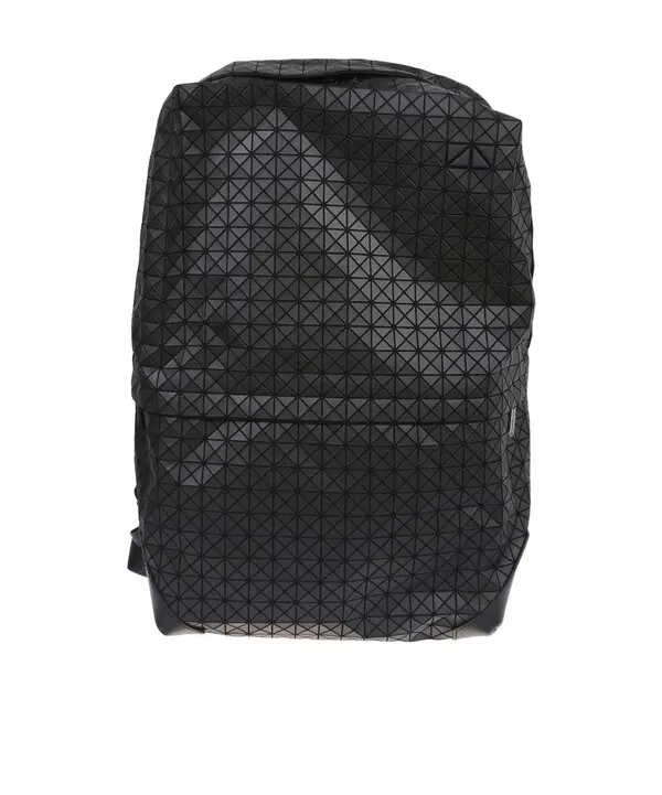 Issey Miyake Geometric Zipped Backpack - Black