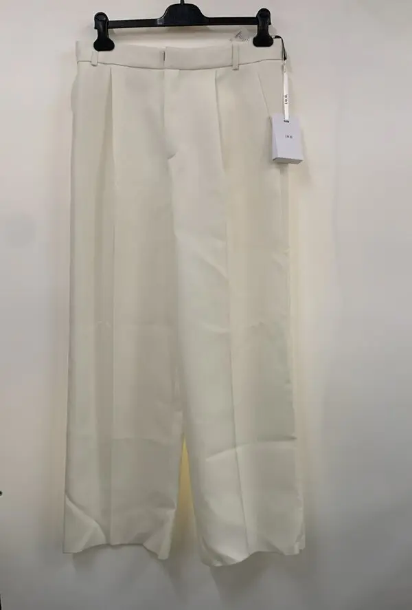 Dior Christian Pleated Flared Trousers