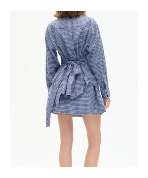 Baum Und Pferdgarten Matina Belted Checked Shirt