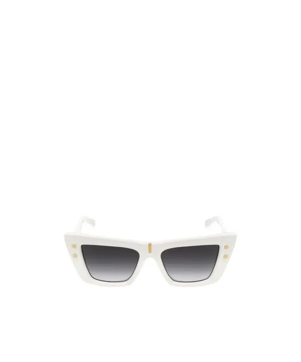 Balmain Cat Eye Sunglasses - White