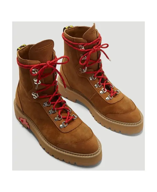 Off-White Lace-up Ankle Boots