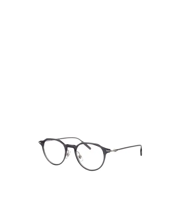 Montblanc Eyewear Panto Frame Glasses - Grey