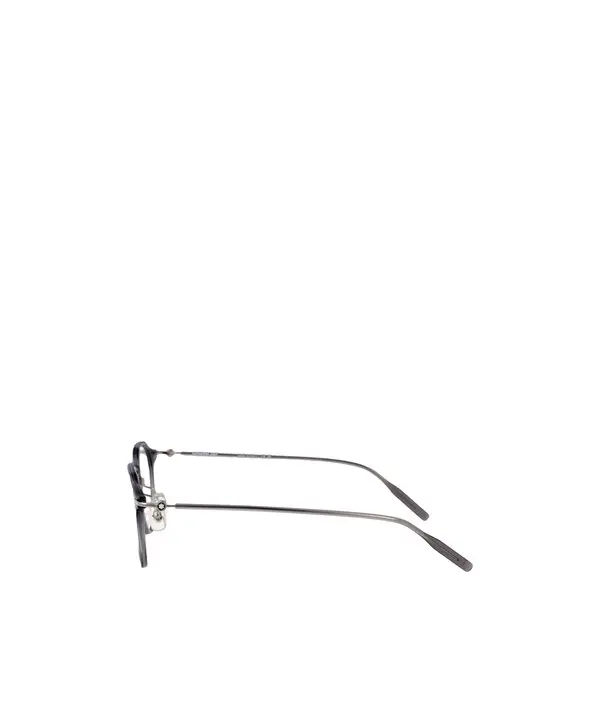 Montblanc Eyewear Panto Frame Glasses - Grey