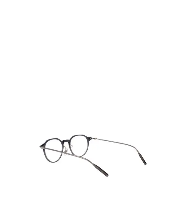 Montblanc Eyewear Panto Frame Glasses - Grey