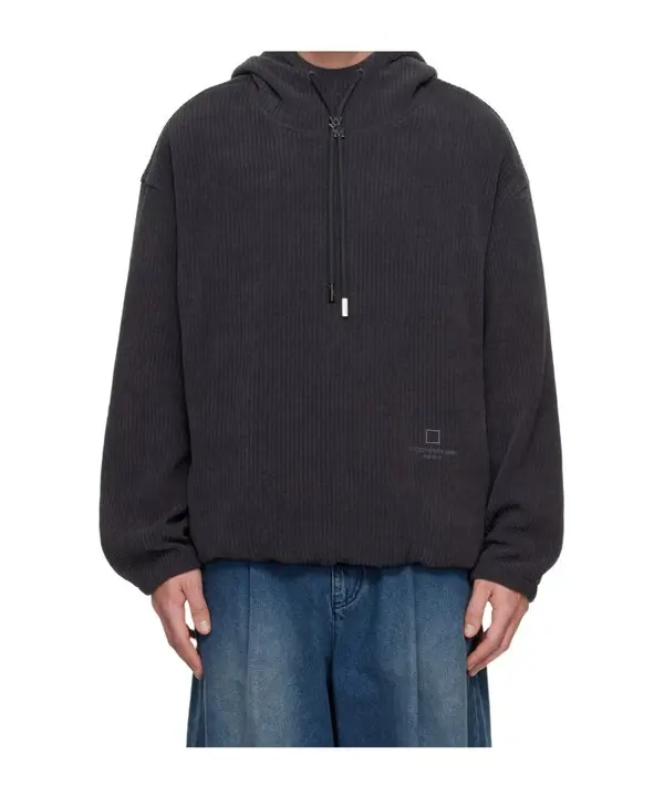 WOOYOUNGMI Hoodie With Logo Hardware