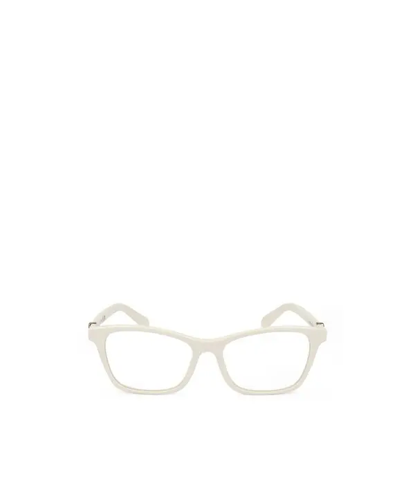 Moncler Rectangular Frame Eyeglasses - White