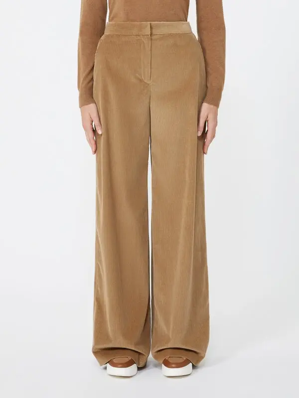Max Mara Faretra Corduroy Wide Leg Pants