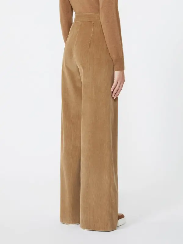 Max Mara Faretra Corduroy Wide Leg Pants