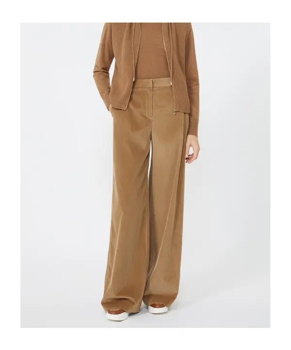 Max Mara Faretra Corduroy Wide Leg Pants