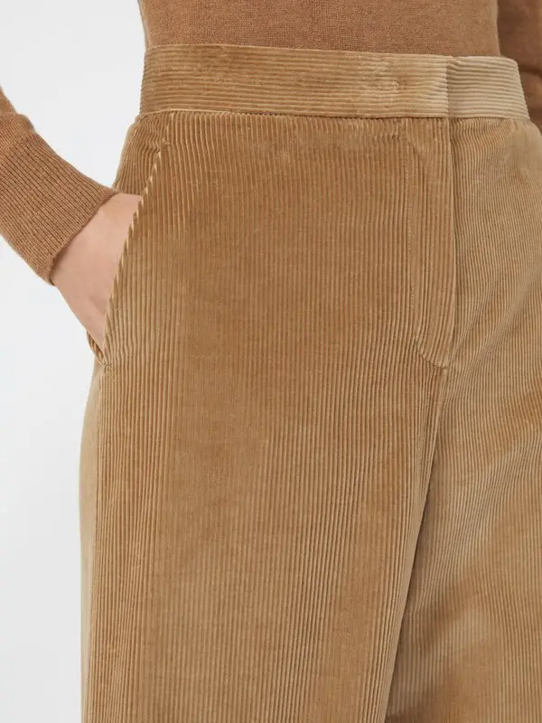 Max Mara Faretra Corduroy Wide Leg Pants