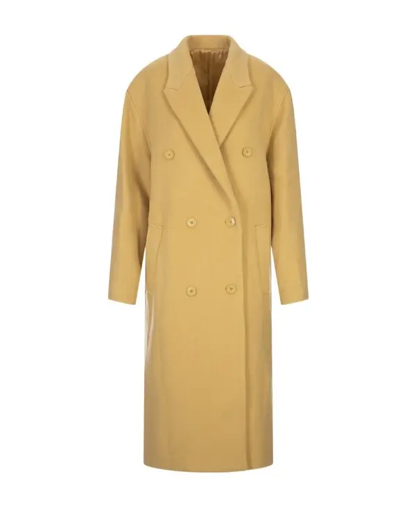 Isabel Marant Étoile Theodore Double-breasted Mid-length Coat