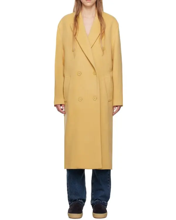 Isabel Marant Étoile Theodore Double-breasted Mid-length Coat