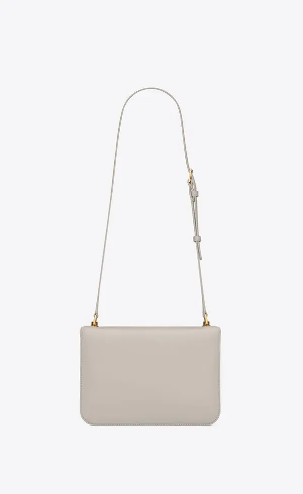 Saint Laurent Le Carré Satchel Bag - Retro White