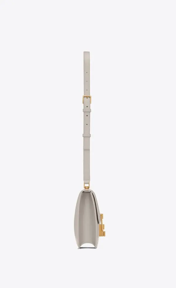 Saint Laurent Le Carré Satchel Bag - Retro White