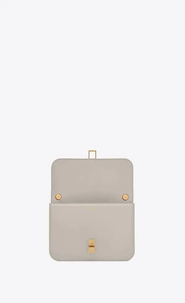 Saint Laurent Le Carré Satchel Bag - Retro White