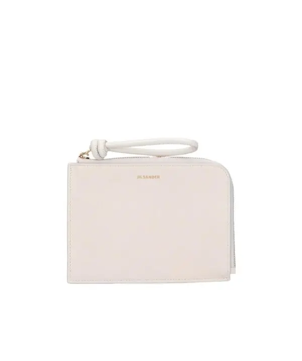 JIL SANDER Logo-embossed Coin Purse - Pink