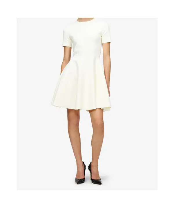 Alexander McQueen Fit And Flare Mini Dress