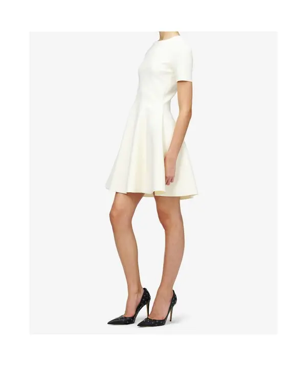 Alexander McQueen Fit And Flare Mini Dress