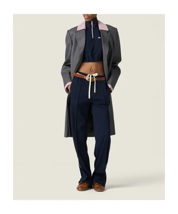 Miu Miu Sleeveless High Collar Top - No