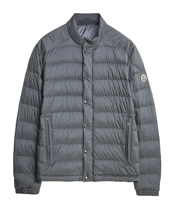 Moncler Selves Short Padded Jacket - Grey